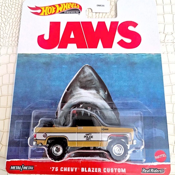 Mattel | Toys | Rare New Factory Sealed Hot Wheels Premium Jaws 75 ...